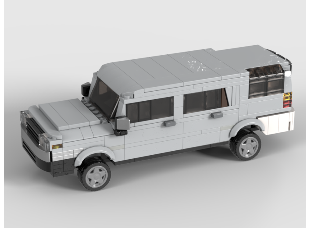 LEGO MOC Toyota 4Runner 1995 by carbuilder88 | Rebrickable - Build with ...