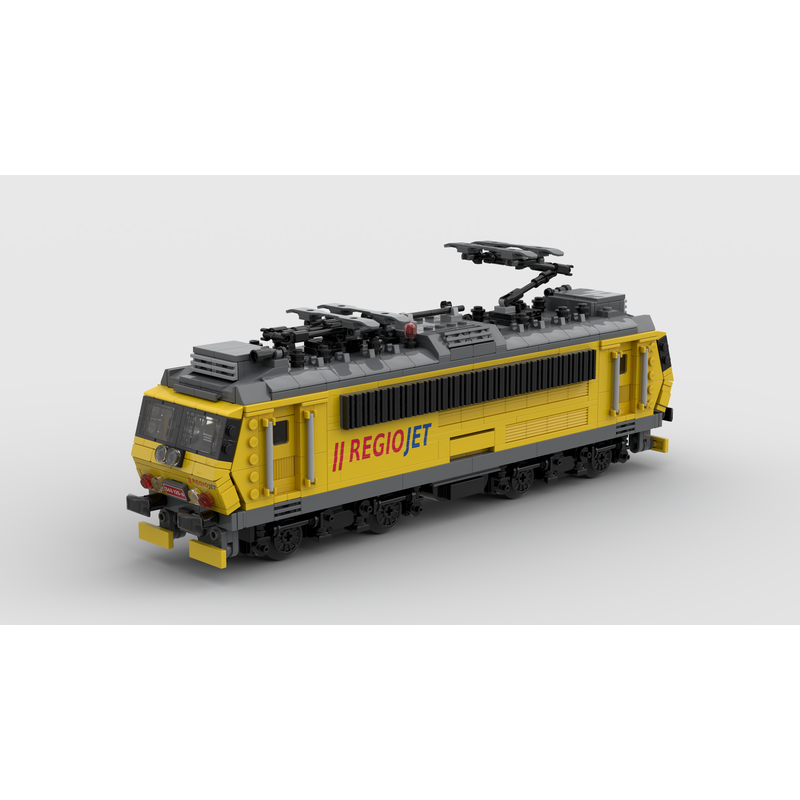 LEGO MOC RegioJet Class 162 98E Locomotive by xTHybrid108 | Rebrickable ...