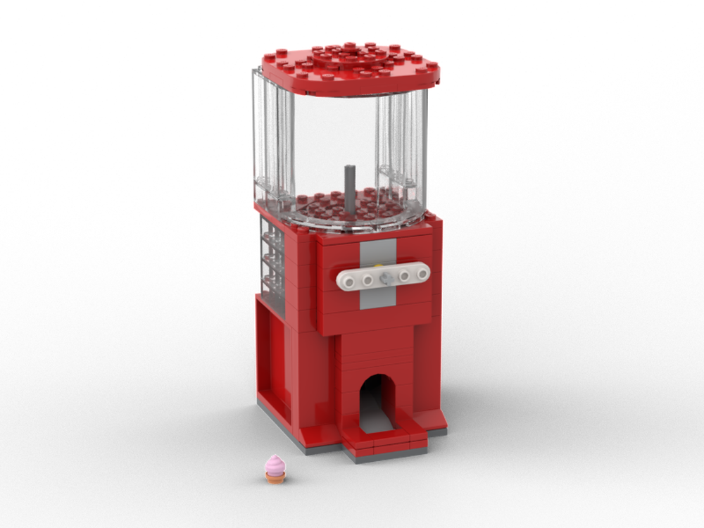 LEGO MOC Mini Cupcake Vending Machine by brickbicycle | Rebrickable ...