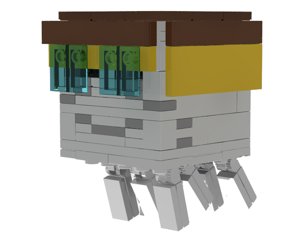 LEGO MOC-224858 Happy Ghast by MOCStar | Rebrickable - Build with LEGO