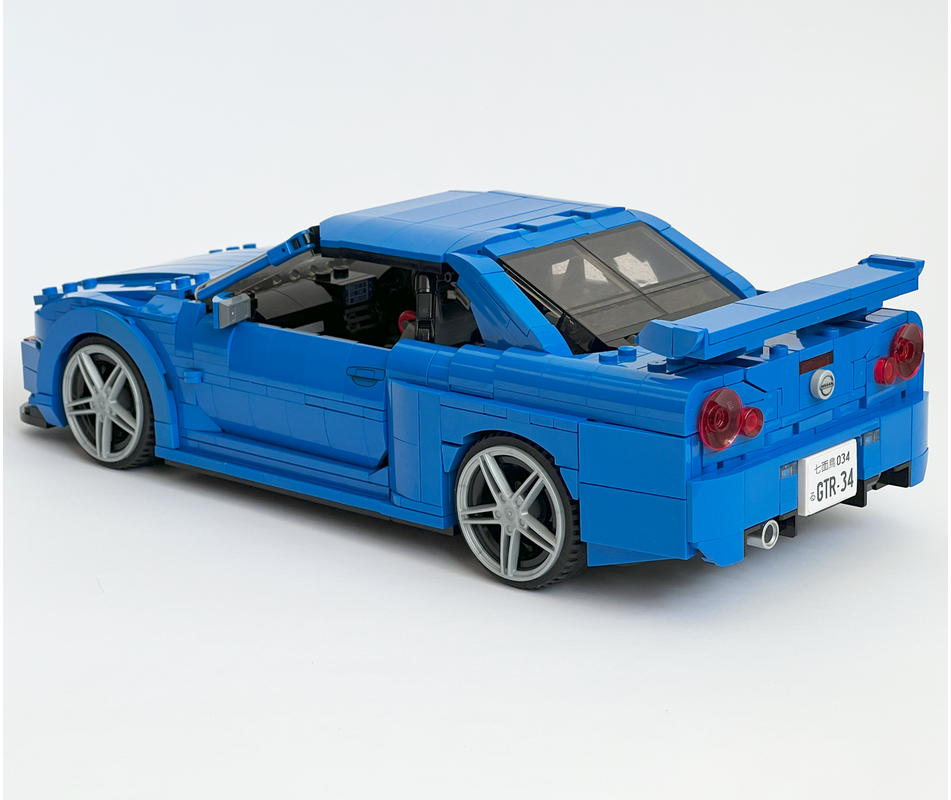 LEGO MOC-224867 Nissan Skyline GTR R34 by MihailUA | Rebrickable ...