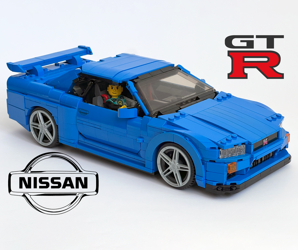 LEGO MOC-224867 Nissan Skyline GTR R34 by MihailUA | Rebrickable ...