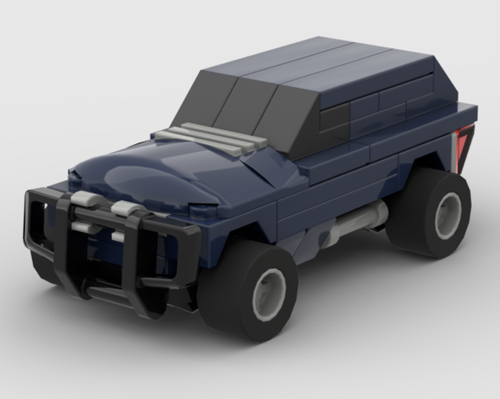 LEGO MOC-224871 Mini Off-Roader - 4 Stud Wide by captain_con ...