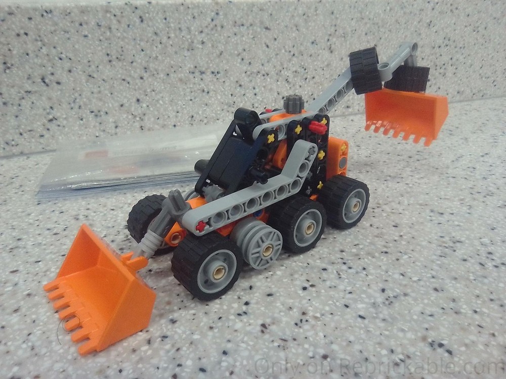 LEGO MOC Skid steer racer (2x 30710 combined model) by Team5tellaris ...