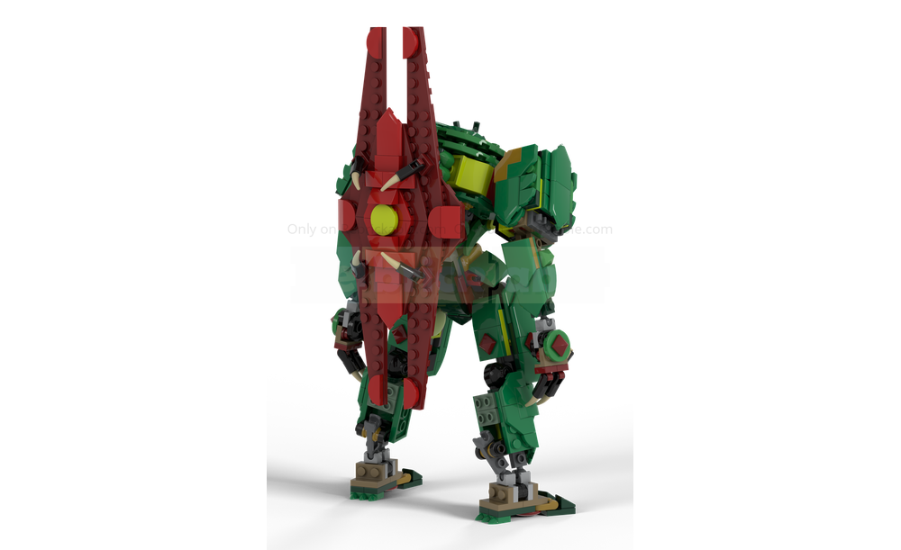 LEGO MOC-224881 Alien Ant with Demon Shield by re-creator | Rebrickable ...