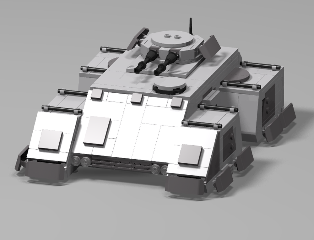 LEGO MOC Imperial Heavy APC by Krieg_15 | Rebrickable - Build with LEGO