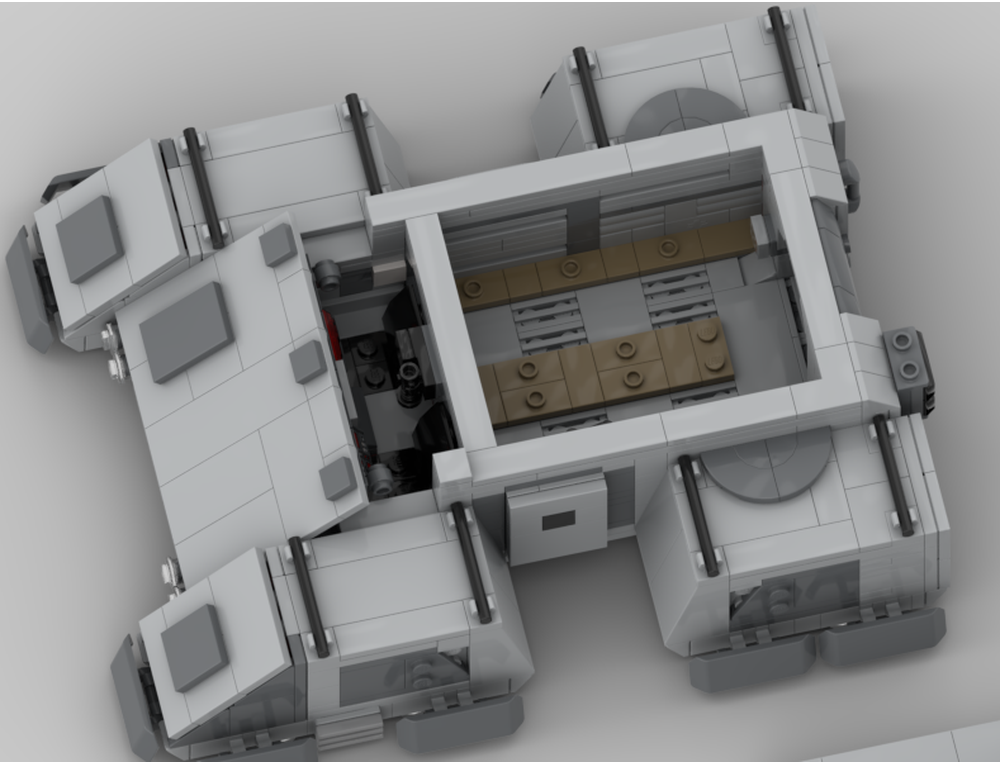 LEGO MOC Imperial Heavy APC by Krieg_15 | Rebrickable - Build with LEGO