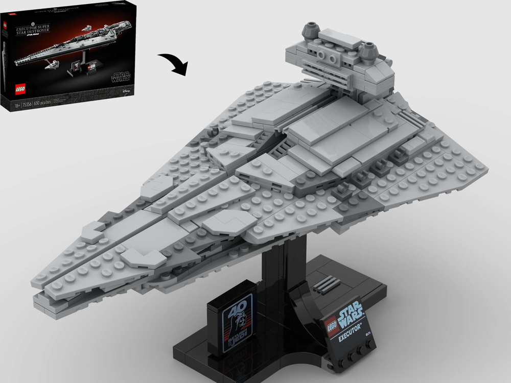 LEGO MOC Imperial Star-Destroyer ISD Midi-Scale - Alternate Build of ...
