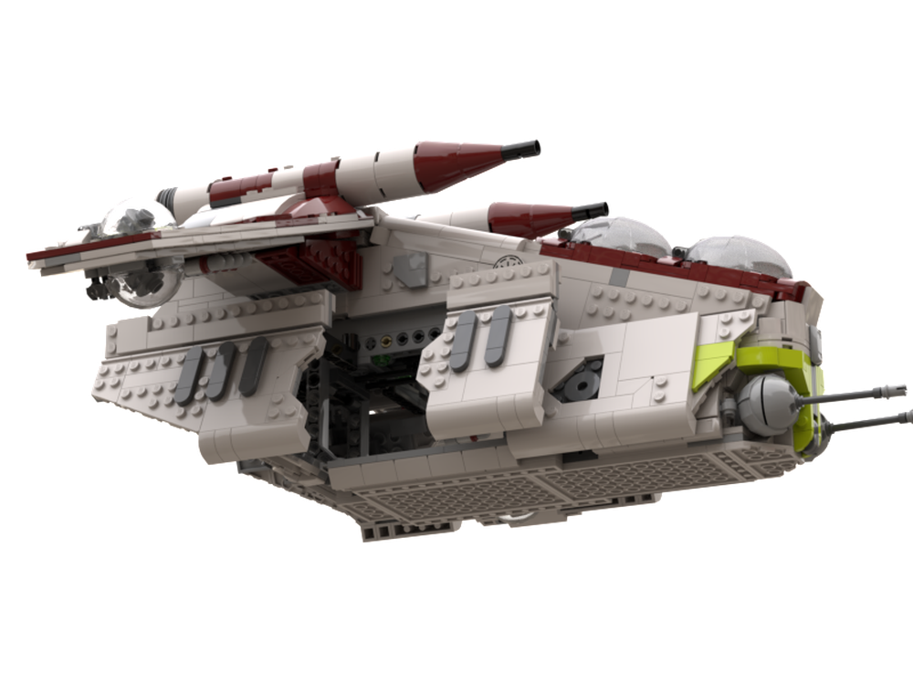LEGO MOC Republic Gunship - CW Version by ZippyGumby | Rebrickable ...