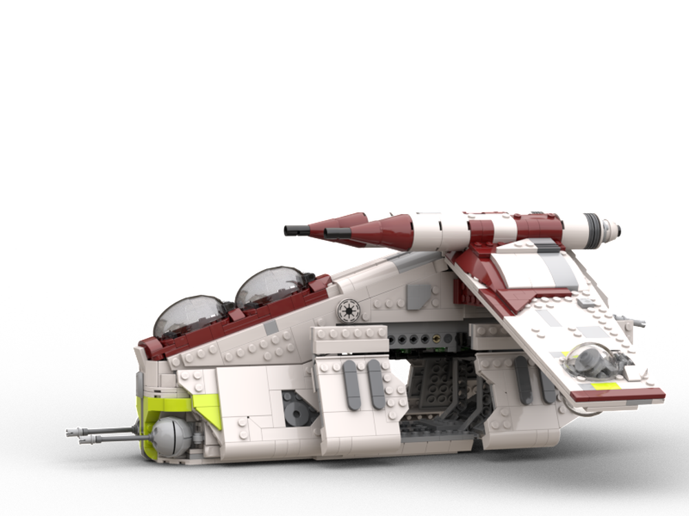 LEGO MOC-224908 Republic Gunship - CW Version by ZippyGumby ...