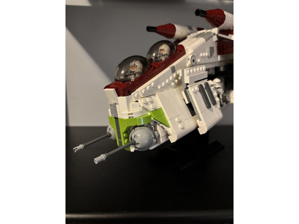 LEGO MOC Republic Gunship - CW Version by ZippyGumby | Rebrickable ...