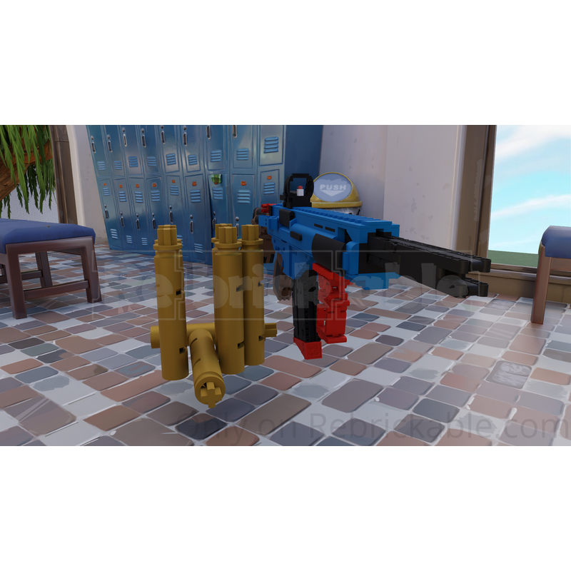 LEGO MOC MK-Seven Assault Rifle by Rexissussy | Rebrickable - Build ...