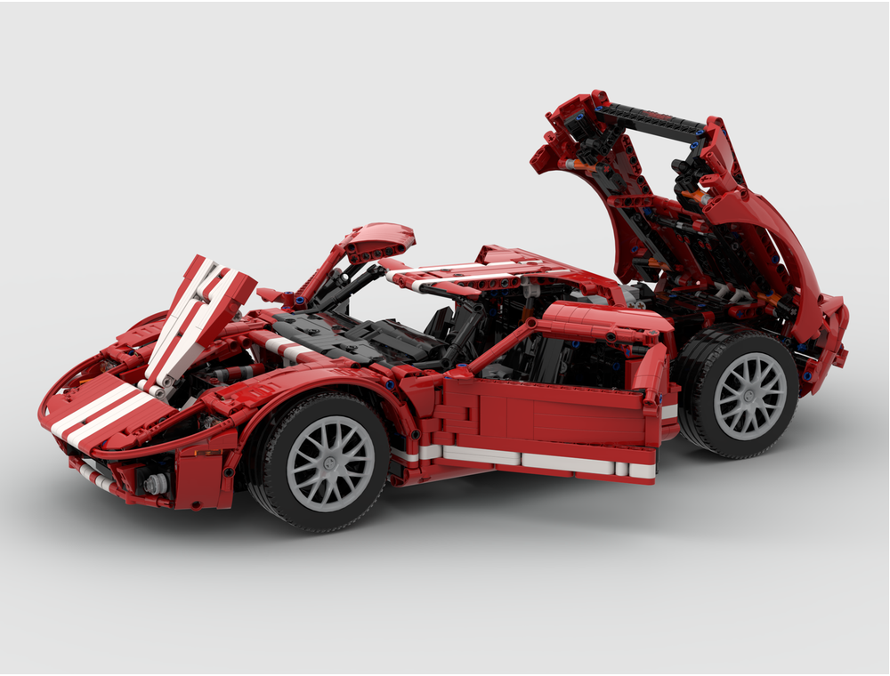 LEGO MOC-224910 Ford GT by SW.Technic | Rebrickable - Build with LEGO