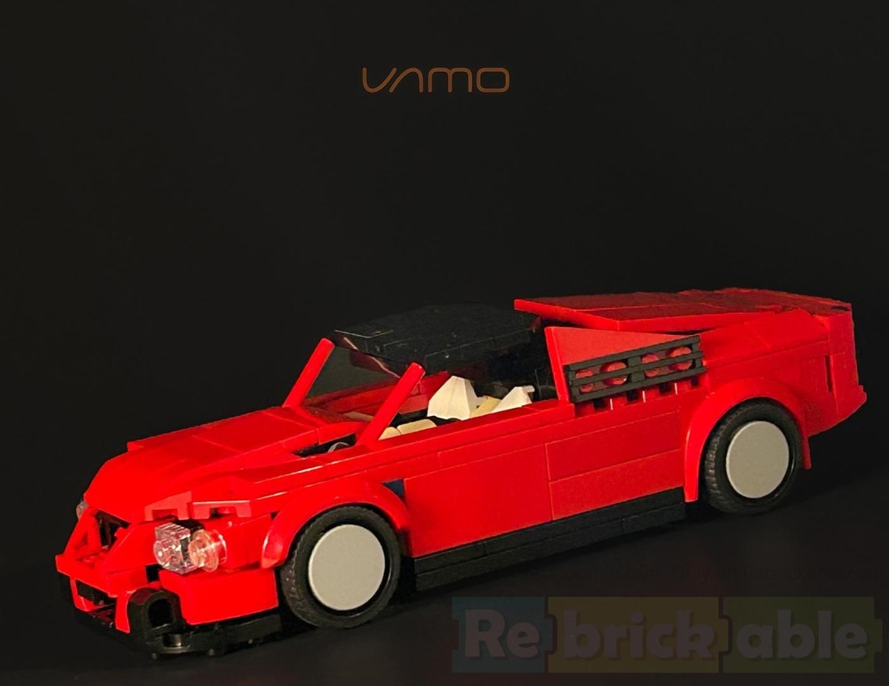 LEGO MOC 2008 Ford Falcon Race Truck / Ute Inspired by Vamo Customs ...