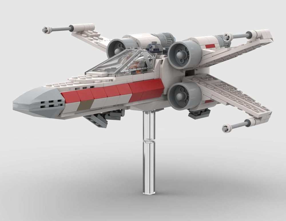LEGO MOC 75393 Rebel Starfighter Downscaled by flightofthedrumstick ...