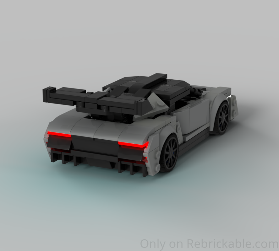 LEGO MOC McLaren Senna by United Bricks | Rebrickable - Build with LEGO