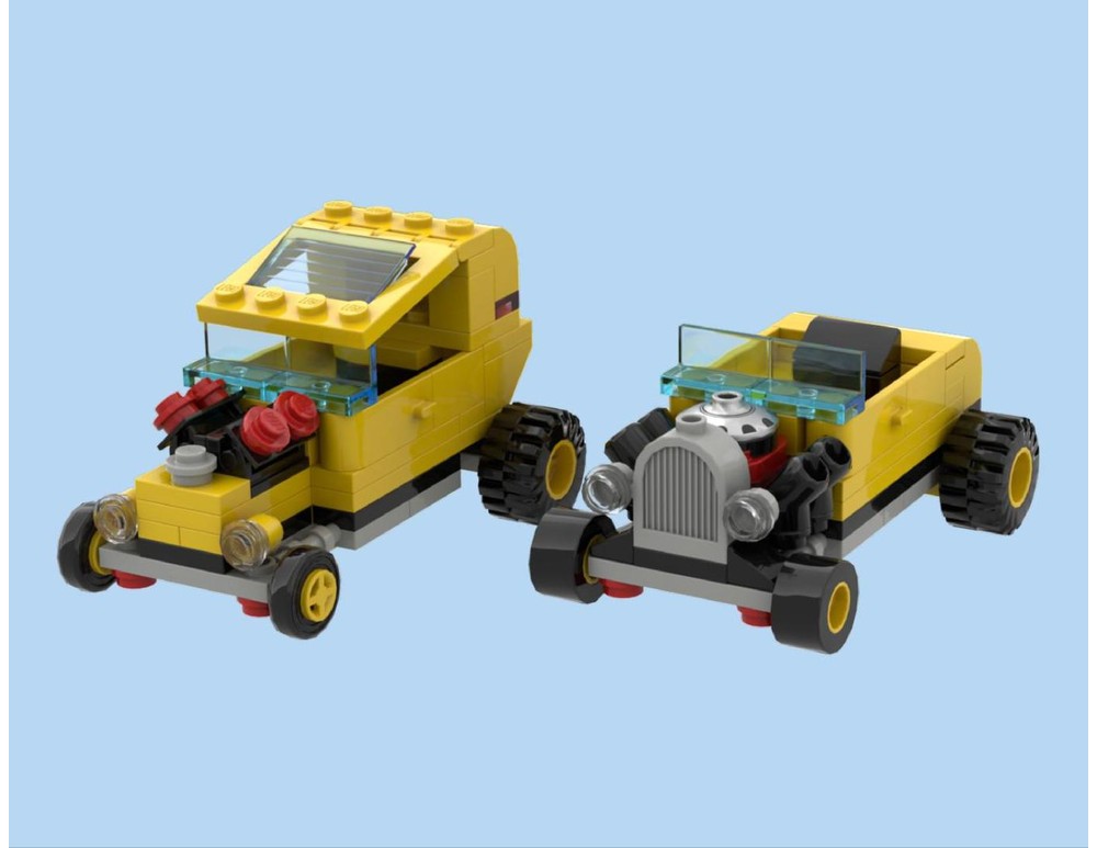 LEGO MOC 6561 Hot Rod Club - Yellow Coupe MOD by valek1982 ...