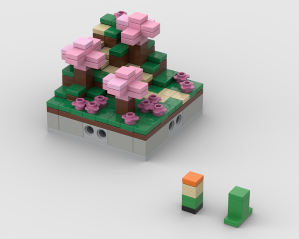 LEGO MOC-224931 Mini World-Cherry Blossom by Heyden | Rebrickable ...