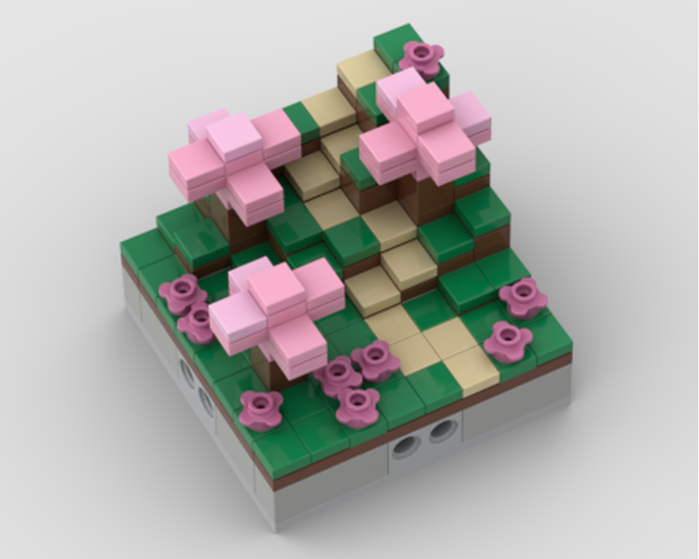 LEGO MOC-224931 Mini World-Cherry Blossom by Heyden | Rebrickable ...