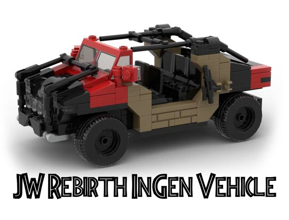 LEGO MOC-224932 JW Rebirth InGen Vehicle by JP_Brick | Rebrickable ...