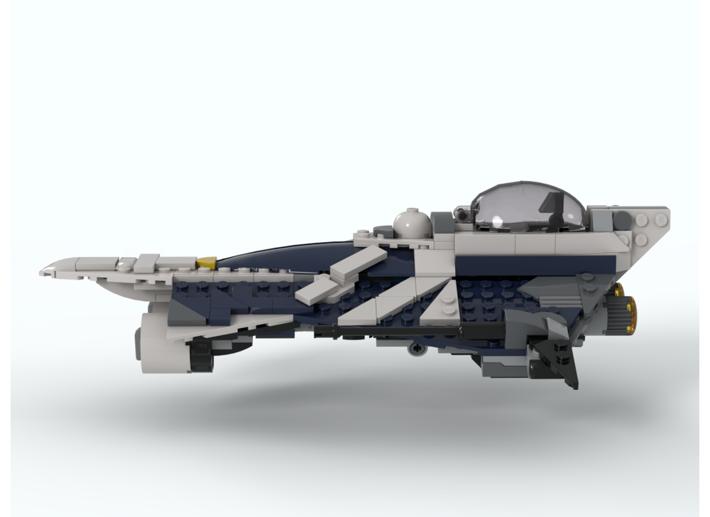 LEGO MOC-224935 Azure Angel - 75388 & 31160 Alternate Build by Will ...