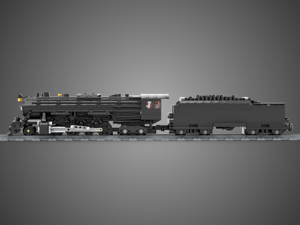 LEGO MOC-224943 American steam locomotive (4-6-4) by Olivier312 ...