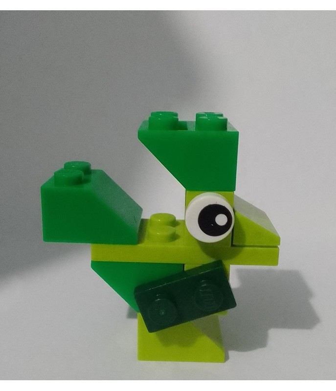 LEGO MOC-224951 Green Mini Rooster by HotRod95 | Rebrickable - Build ...