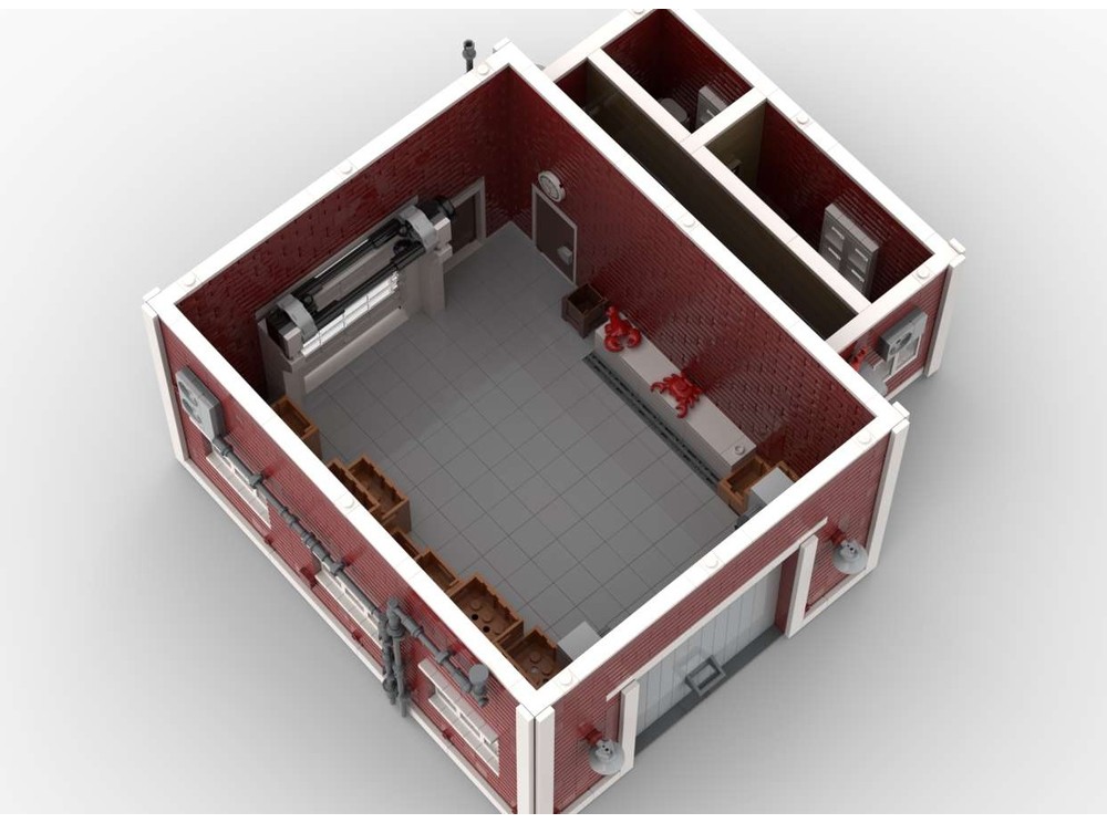 LEGO MOC Seafood Processing Warehouse by michaelbaek | Rebrickable ...