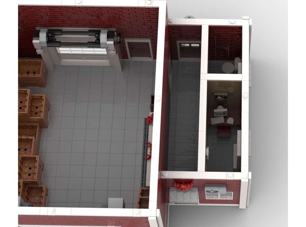 LEGO MOC Seafood Processing Warehouse by michaelbaek | Rebrickable ...