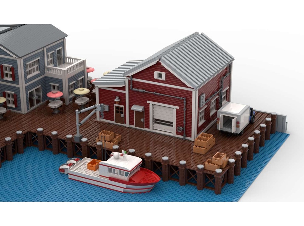 LEGO MOC Seafood Processing Warehouse by michaelbaek | Rebrickable ...