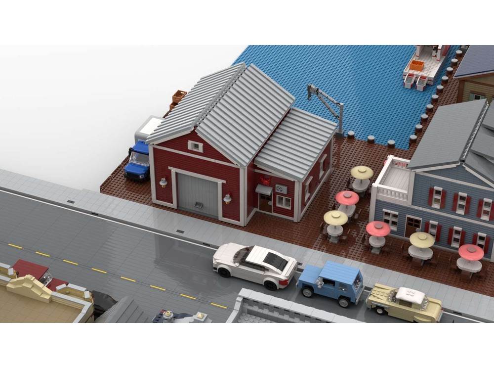 LEGO MOC Seafood Processing Warehouse by michaelbaek | Rebrickable ...