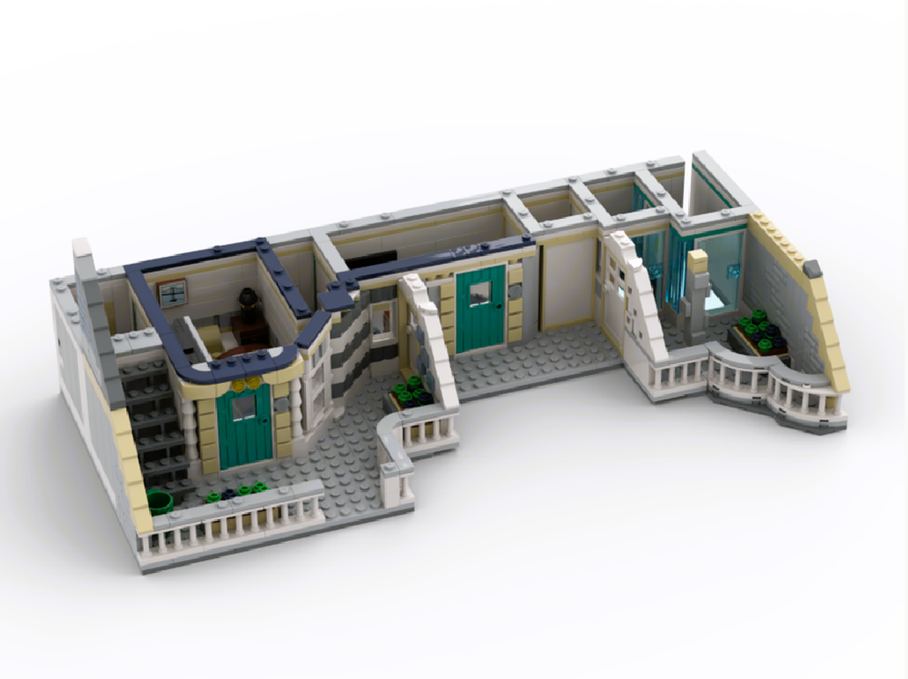 LEGO MOC Motel Brick - Alternate Floor 2 by BrickAndBuildsI ...