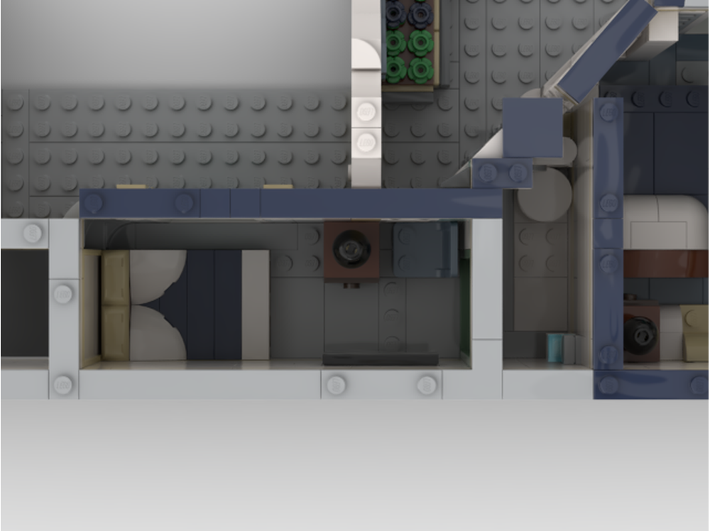 LEGO MOC Motel Brick - Alternate Floor 2 by BrickAndBuildsI ...