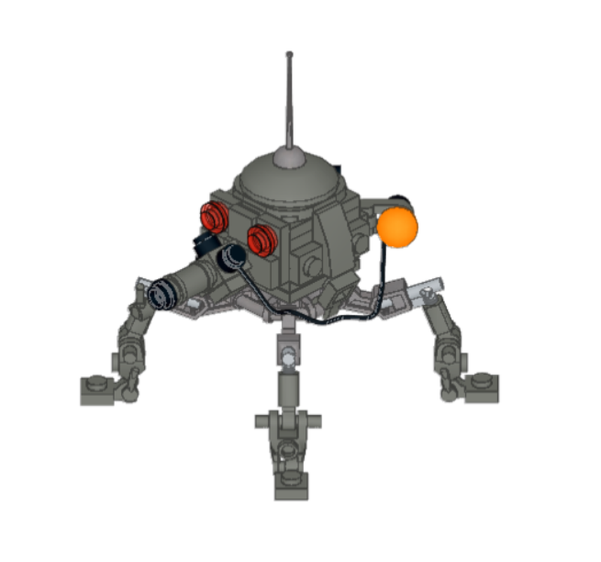 LEGO MOC Dwarf Spider Droid (flamethrower) by BanthaBricks2022 ...