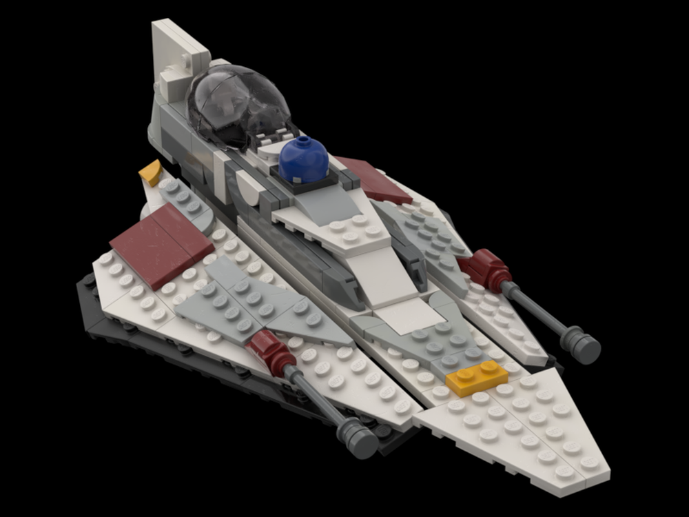 LEGO MOC Mace Windu's Delta 7 Starfighter by GoopyGavin | Rebrickable ...