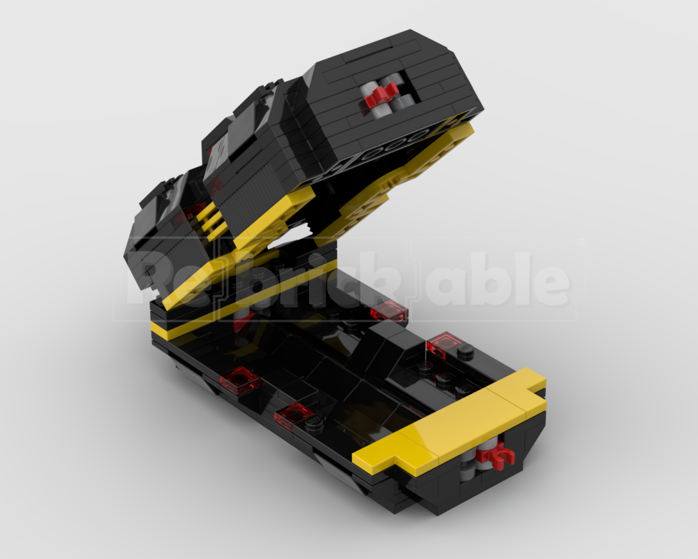 LEGO MOC MOC - Cargo Container Mk II and Retro Mini Buggy - Blacktron ...