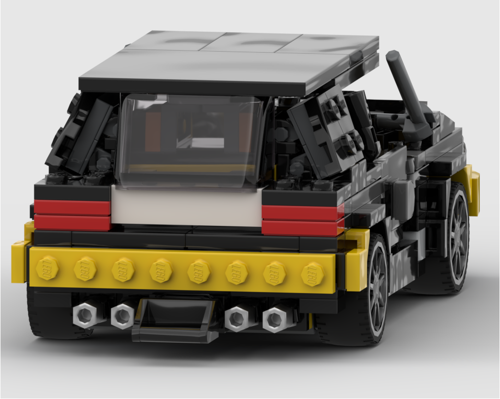 LEGO MOC 76924 Drag VW Golf by The Brickerman | Rebrickable - Build ...