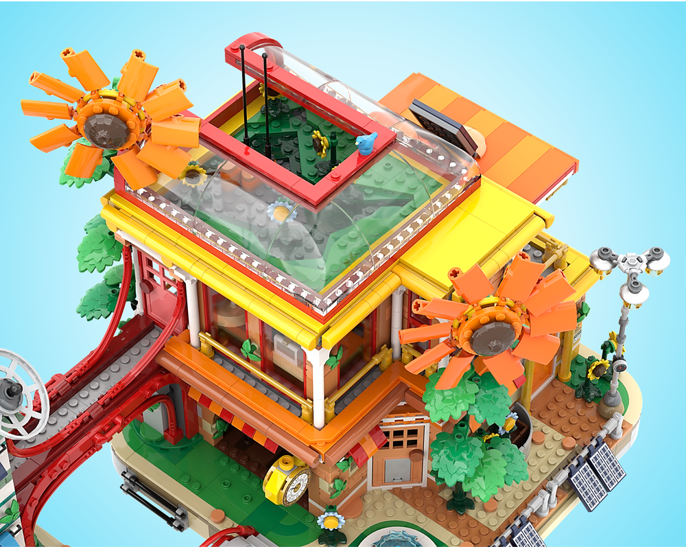 LEGO MOC Solar City by TangTaizong | Rebrickable - Build with LEGO