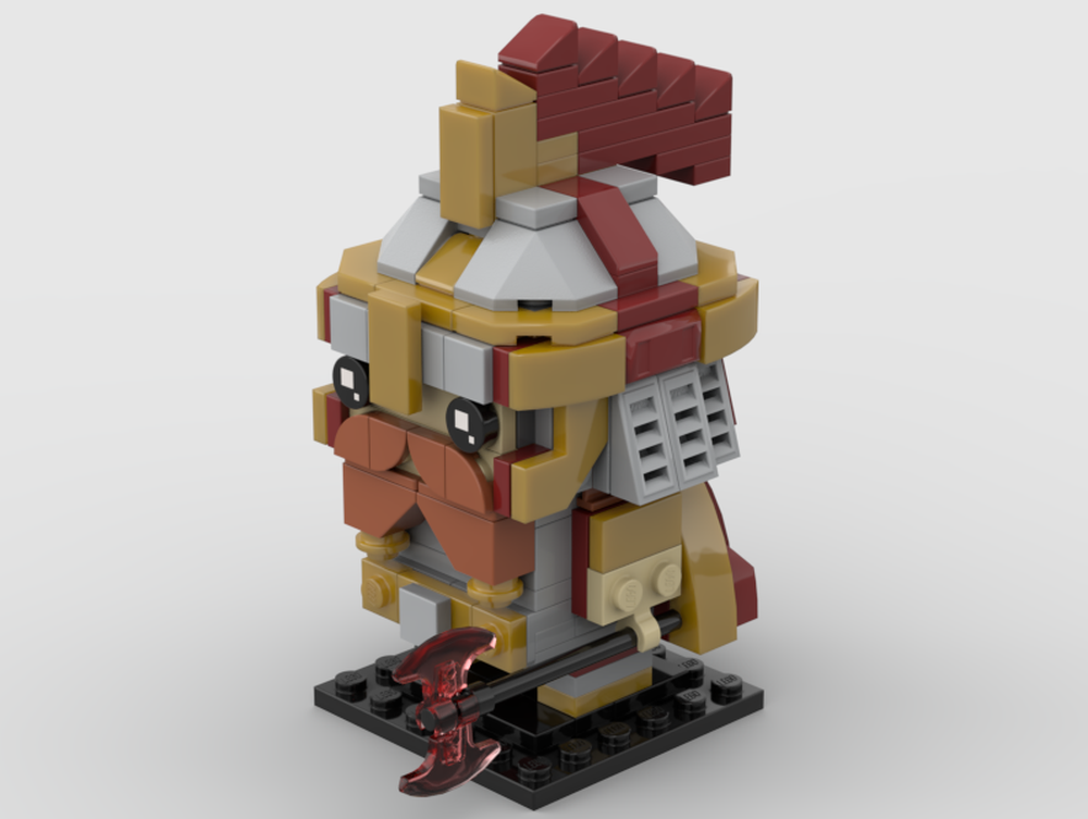 LEGO MOC Dain Ironfoot Brickhead by coreypars | Rebrickable - Build ...