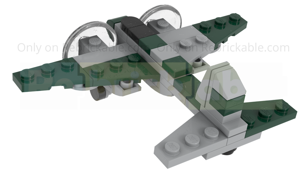 LEGO MOC-225051 De Haviland Mosquito by hyphencubed | Rebrickable ...