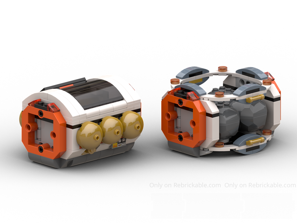 LEGO MOC-225061 City Space Cargo Modules by LeFisch | Rebrickable ...