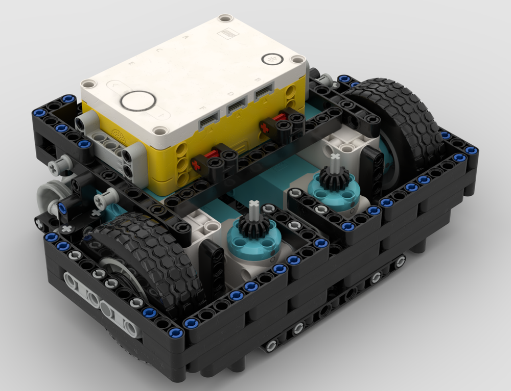 LEGO MOC Spike Prime FLL Robot - 2 by eduardo.apv | Rebrickable - Build ...