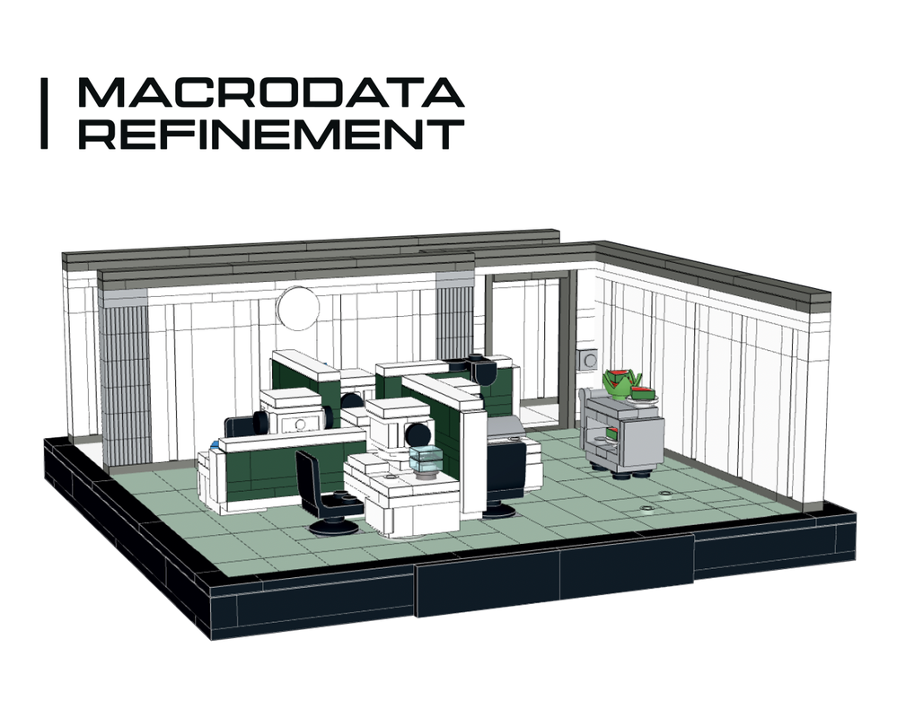 LEGO MOC Severance MDR Office by BrickCarl | Rebrickable - Build with LEGO