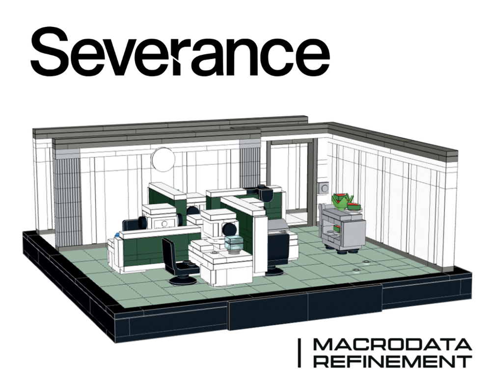 LEGO MOC-225071 Severance MDR Office by Carlsfigs | Rebrickable - Build ...