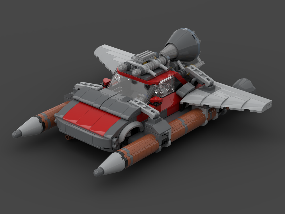 LEGO MOC Rocket Fiero / Rocketship from The Fast and the Furious F9 by ...