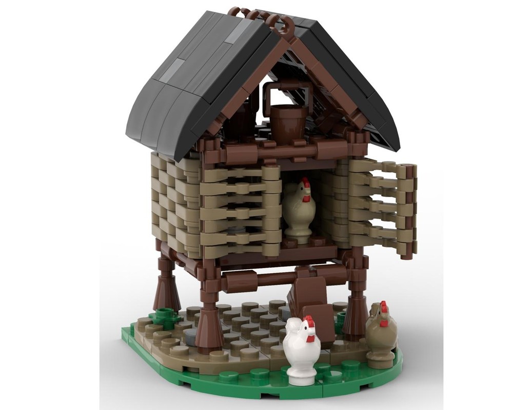 LEGO MOC Medieval chicken coop by TimBricks99 | Rebrickable - Build ...