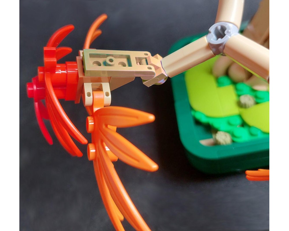 LEGO MOC Red Maple - Tan Branch by lolQwertz | Rebrickable - Build with ...