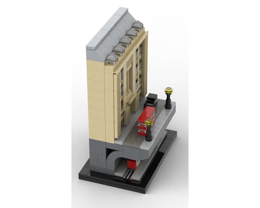 LEGO MOC London Underground by Tiny Bricks | Rebrickable - Build with LEGO