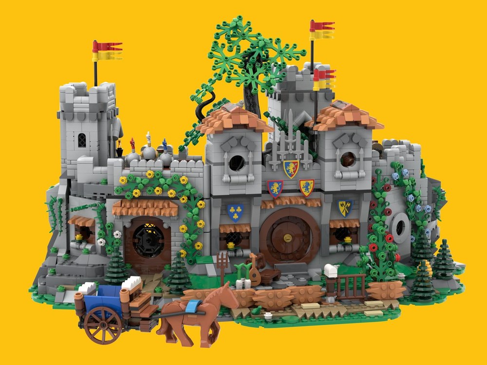 LEGO MOC-225126 3in1 10305 Lion Knights' Castle Alternative Builds by ...