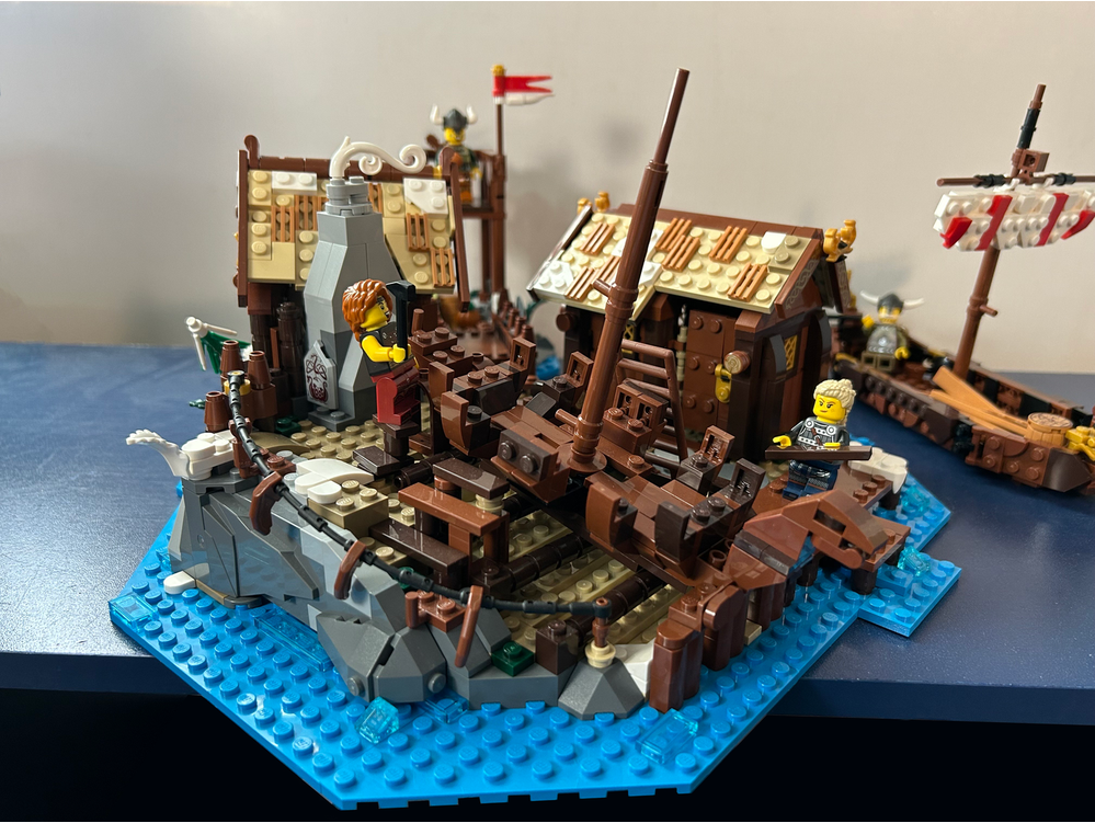 LEGO MOC-225129 Viking Shipyard by Sir BuildsALot | Rebrickable - Build ...